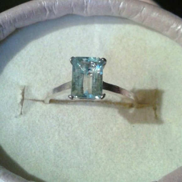 Jewelry | Natural Rare Hauynite 925ss Engagement Ring | Poshmark